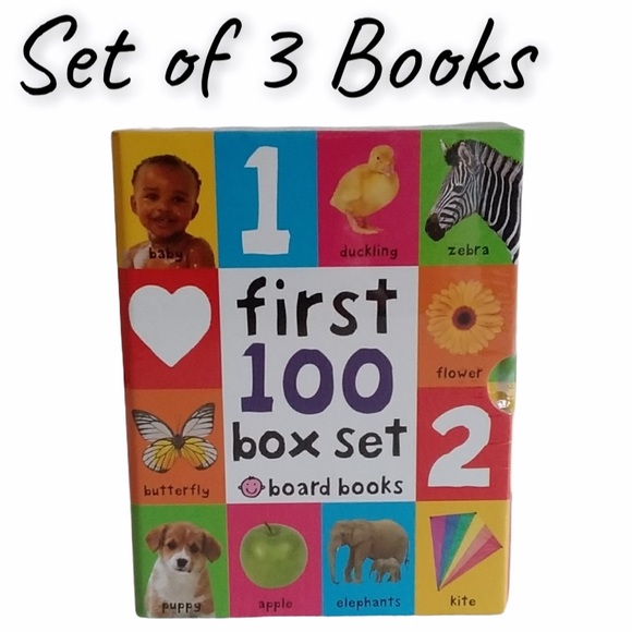 childrens books | Other | Childrens Hard Page Books Baby First Words ...